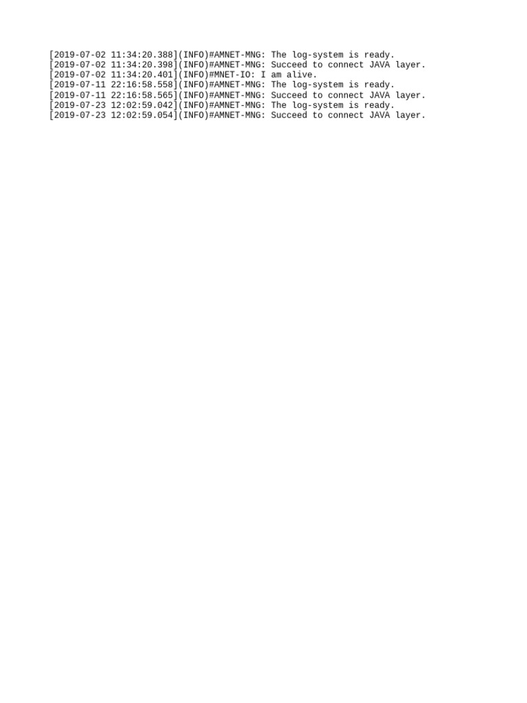 Amnet 0 | PDF