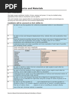 International A Level Physics Specification | PDF | Deformation (Engineering) | Force