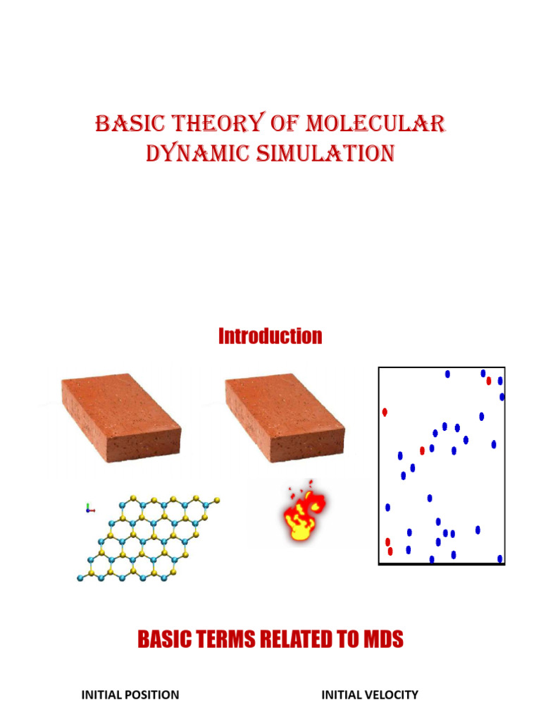 Molecular Dynamics Simulation Basics | PDF