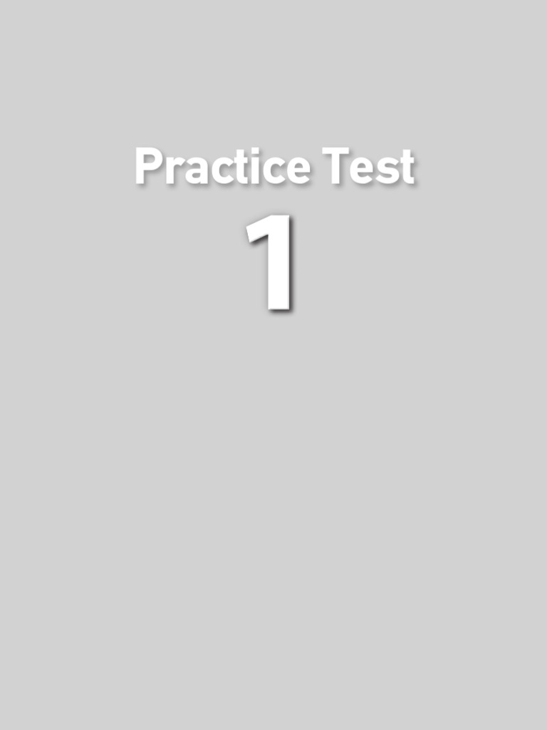ECPE Practice Test 1 Answers | PDF | Social Stigma