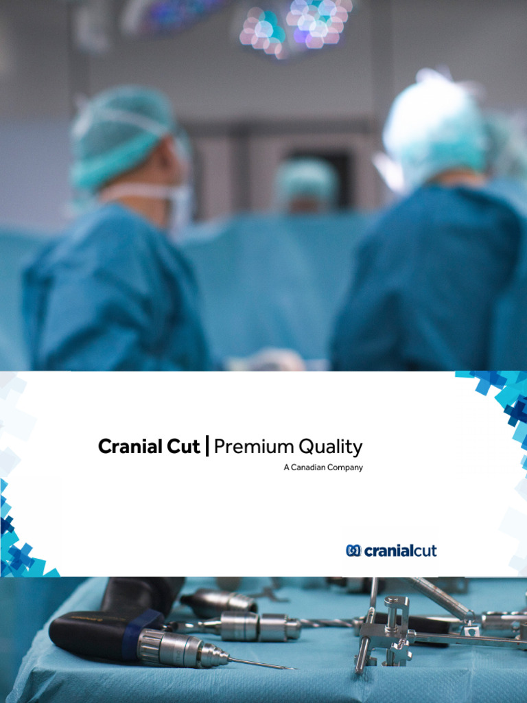 Cranial Plates for Neurosurgery Solutions | PDF | Screw | Tools