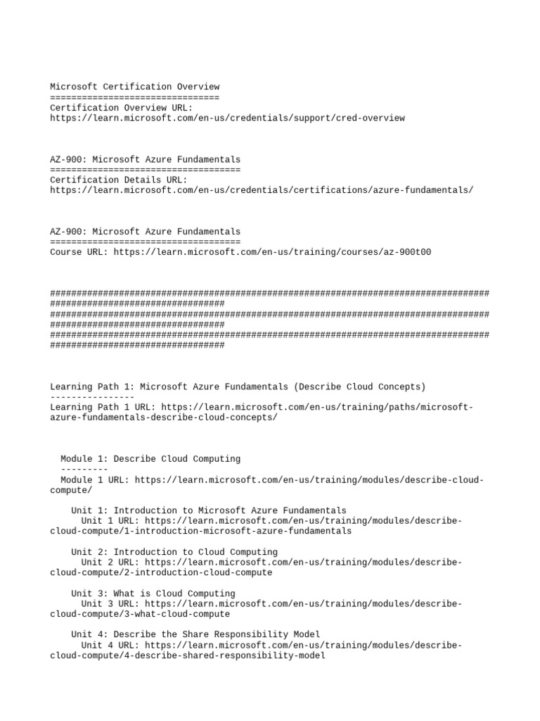Microsoft Azure Fundamentals Guide | PDF | Microsoft Azure | Cloud ...