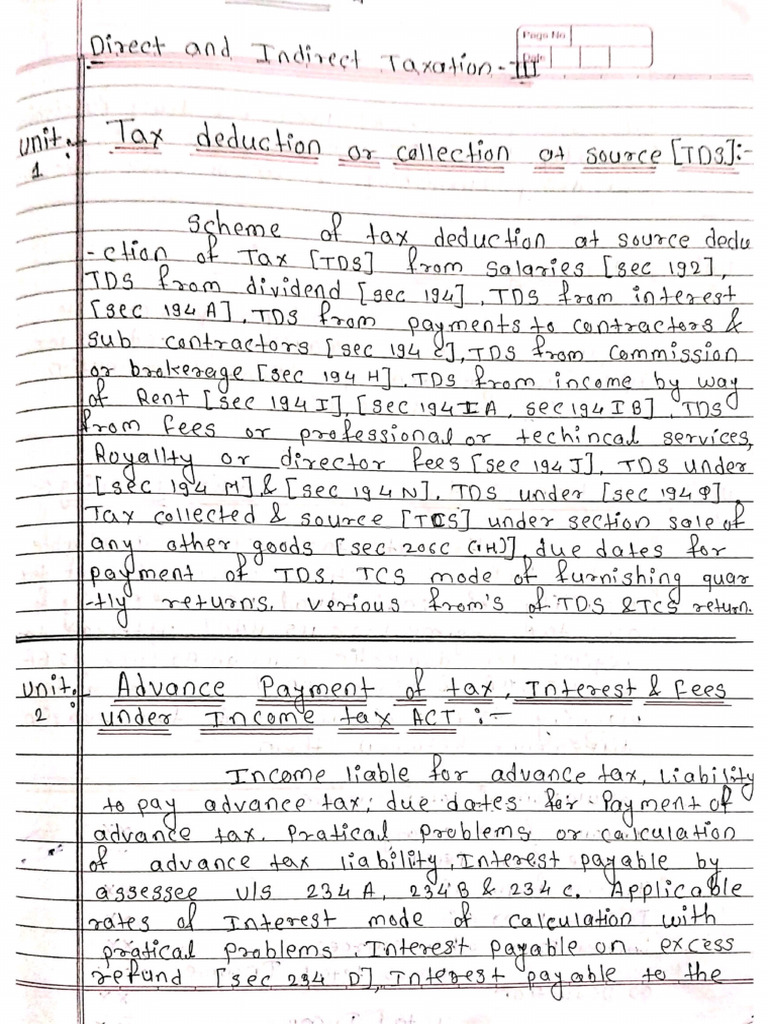 Taxation 2 | PDF