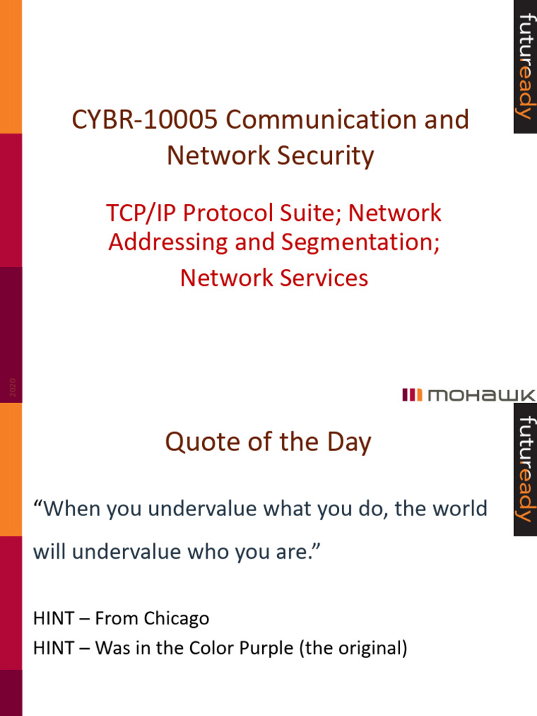 TCP/IP Protocol Suite Overview | PDF | Ip Address | Internet Protocol Suite