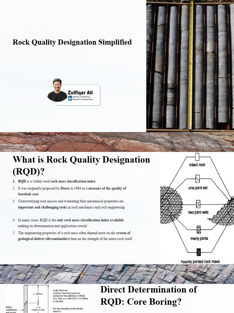 RQD 2025: Rock Quality Essentials | PDF