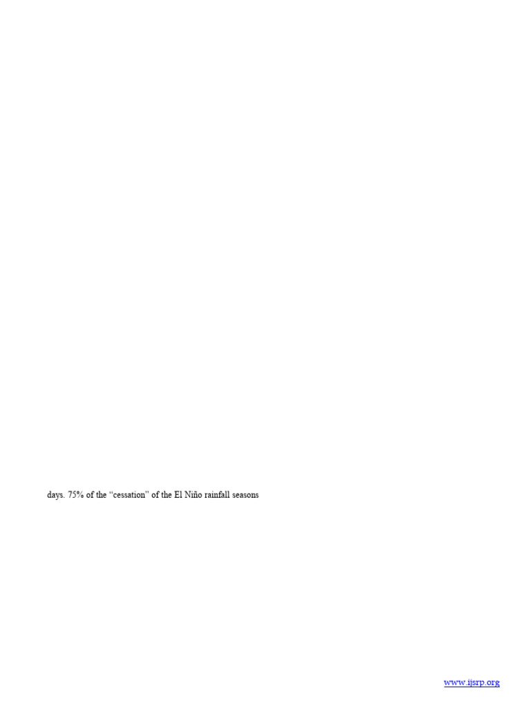 Rainfall Trends For El Nino Seasons Over | PDF | Rain | Earth Sciences