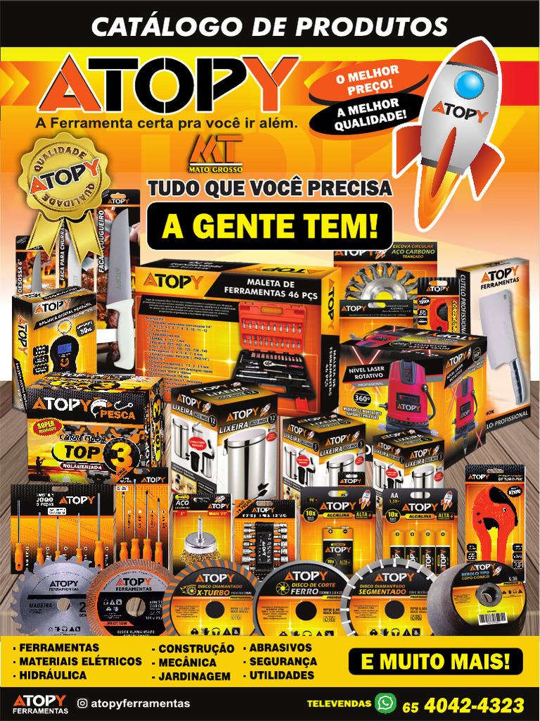 Catálogo Atopy MT Cuiaba Atualizado | PDF