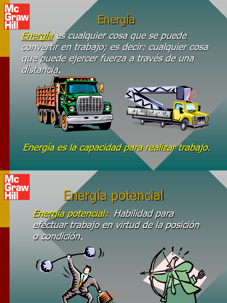 Teorema Trabajo-Energía Explicado | PDF | Vatio | Poder (Física)
