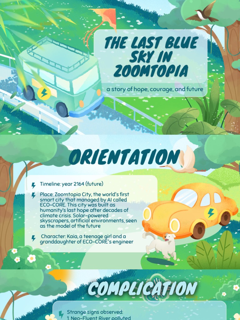 Hijau Ilustrasi Transportasi Ramah Lingkungan Presentation PDF | PDF