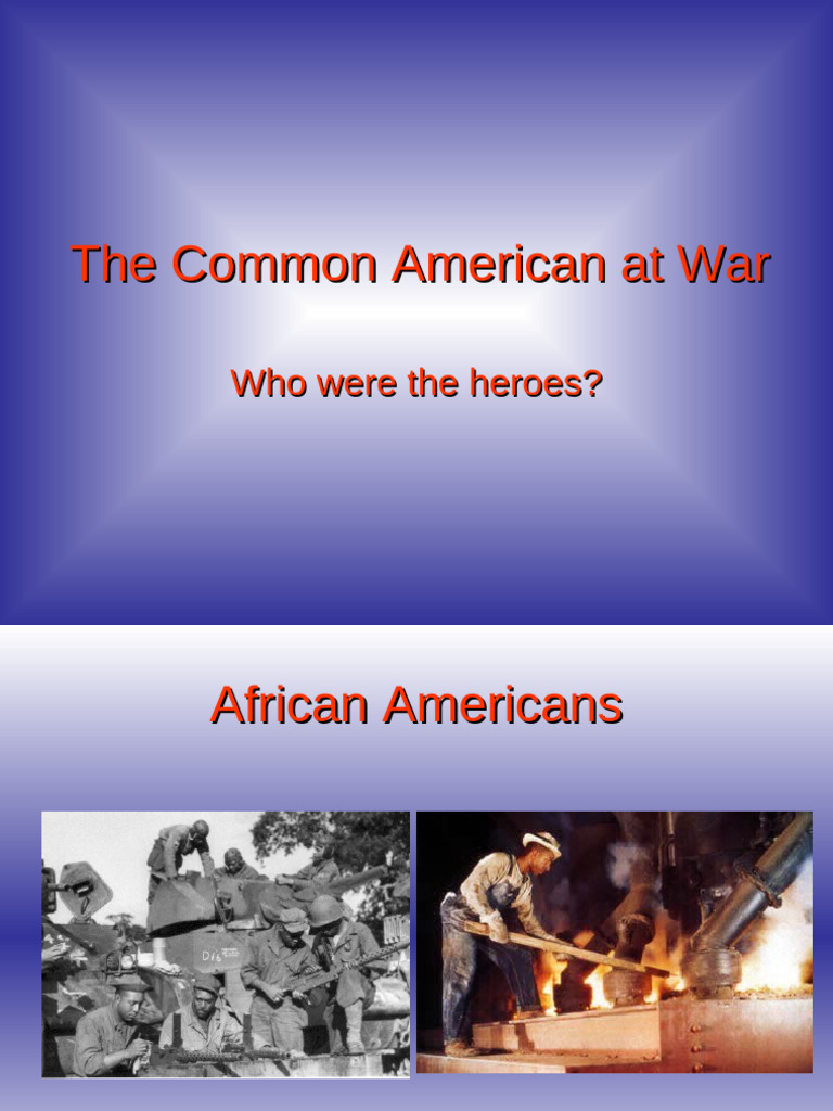 5-The Common American at War | PDF
