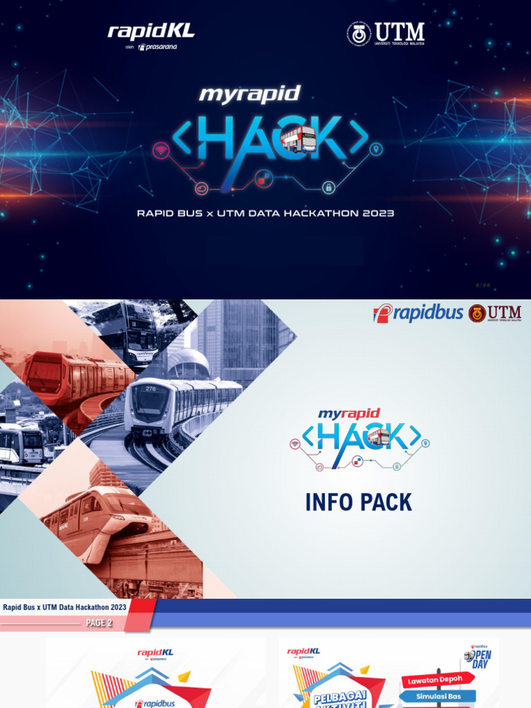 MyRapid Hack 2023 Info Pack | PDF | Public Transport | Bus Transport