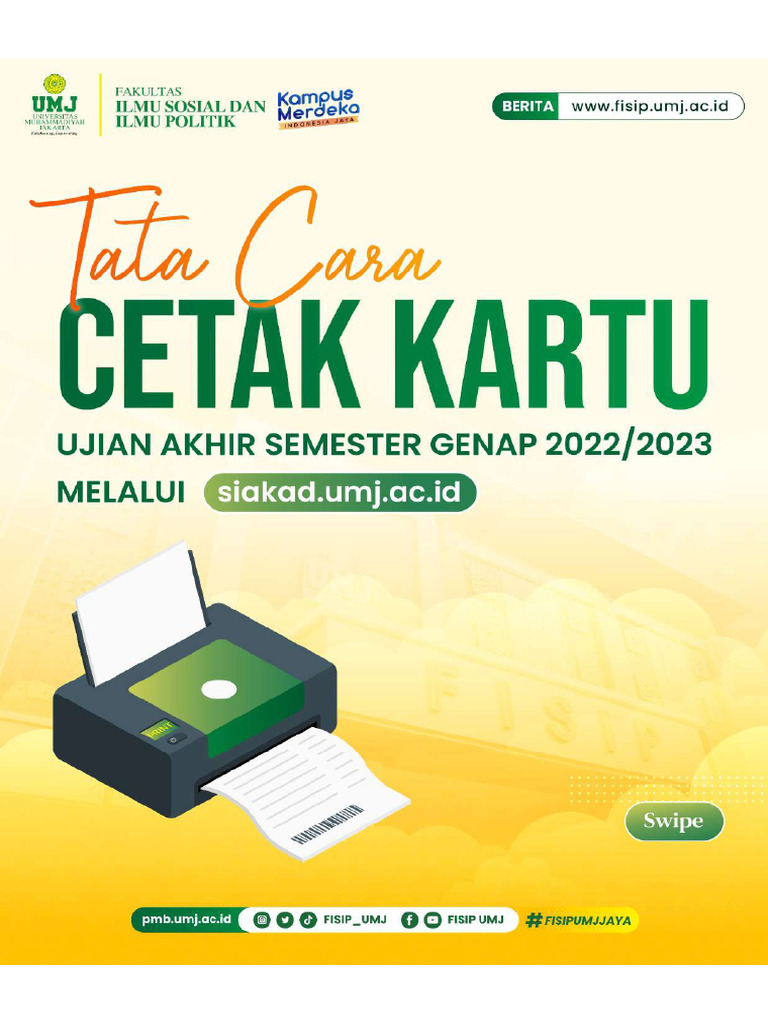 Cara Cetak Kartu Uas Genap 2022-2023 | PDF
