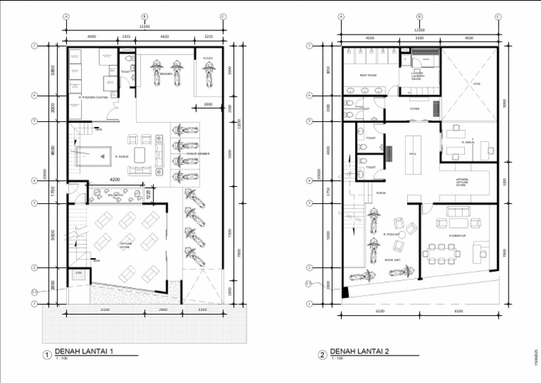 Floor Plan Layouts for Offline Store | PDF | Industrial Processes ...