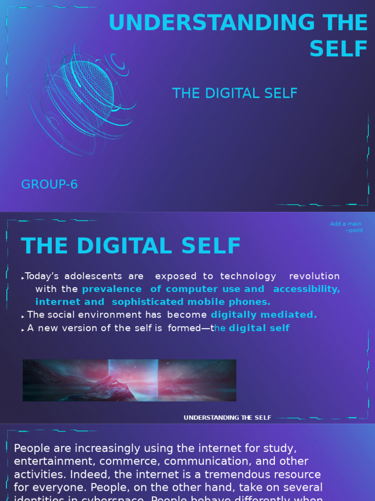 Understanding the Digital Self | PDF | Interpersonal Relationships ...