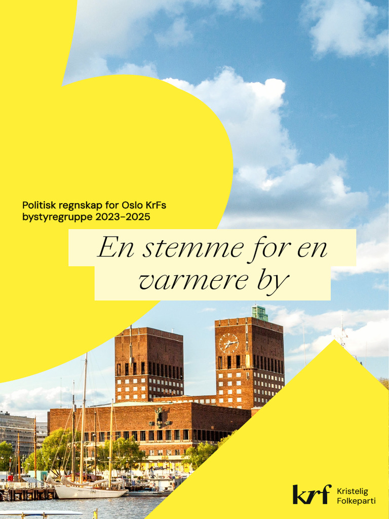 Politisk Regnskap 2023-2025 | PDF