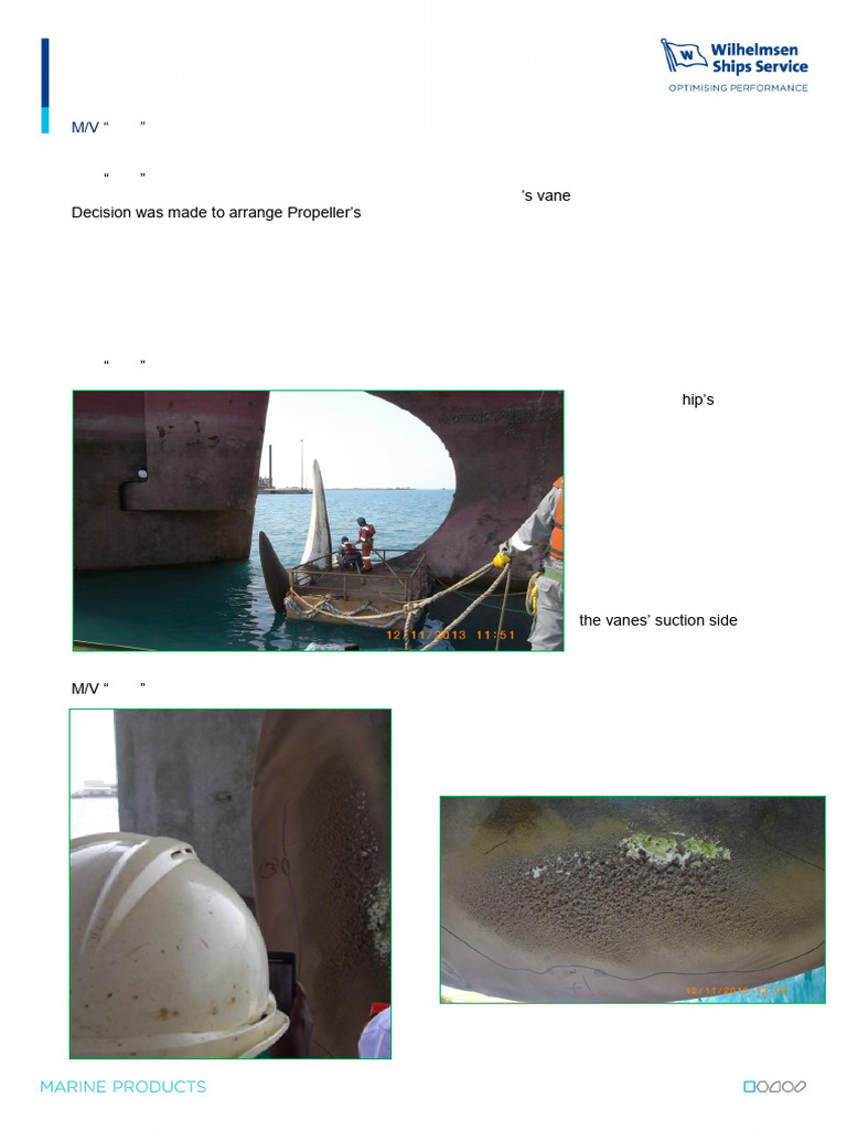 Propeller Repair with Unitor Polymers | PDF | Propeller | Pump
