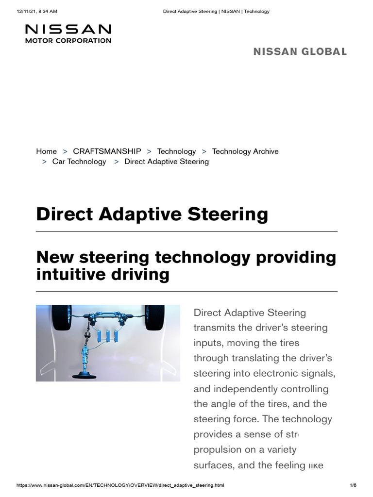 Understanding Direct Adaptive Steering | PDF | Steering | Road