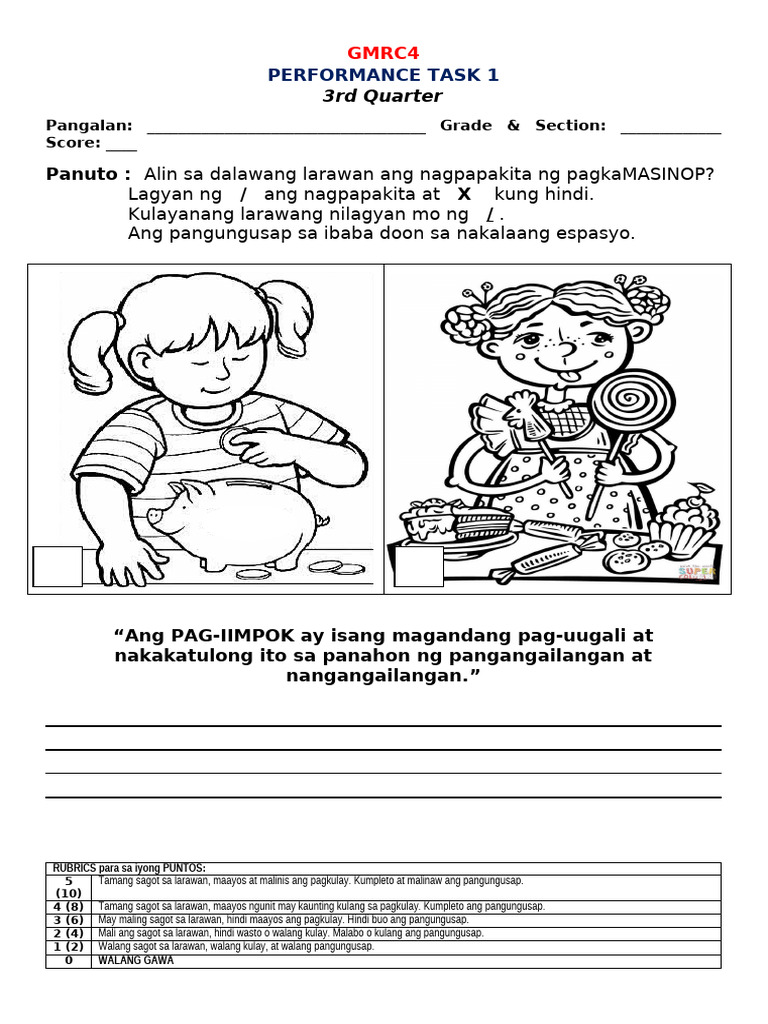 GMRC4 PT 3rd | PDF