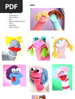 Molde de Títere de Media | PDF