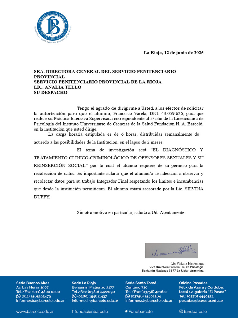 Modelo de Nota Practica TIF PDF | PDF