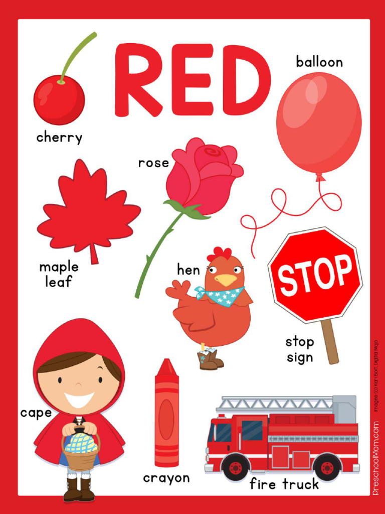 Color Chart Red | PDF
