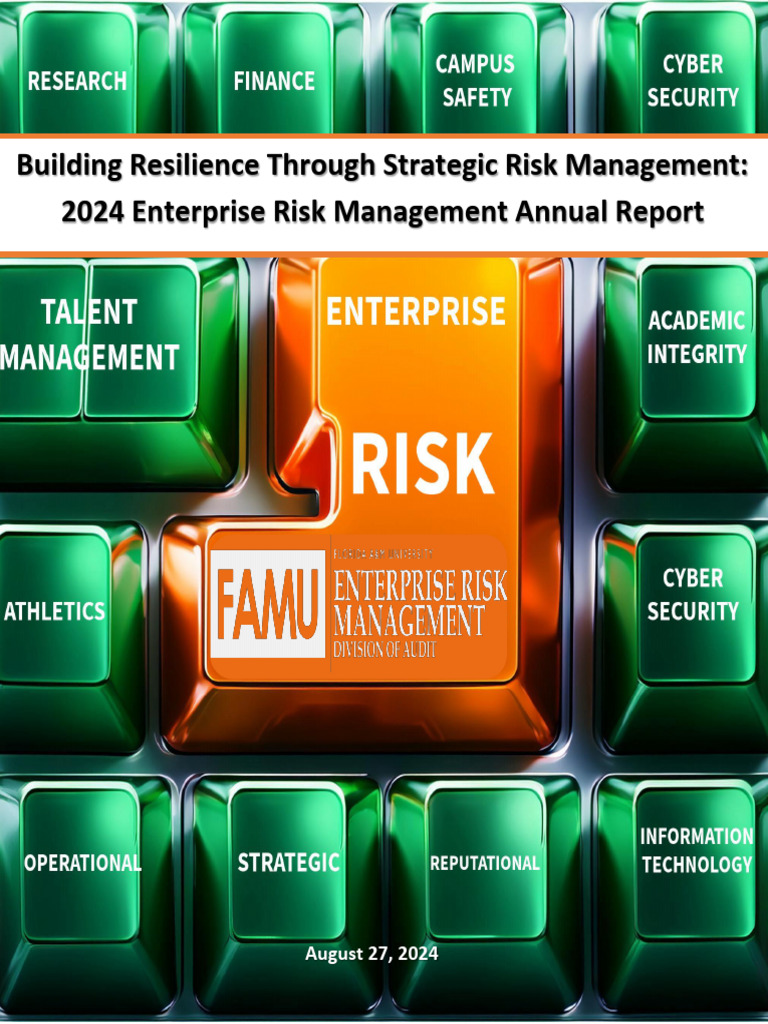 FAMU 2024 Risk Management Report | PDF | Risk Management | Enterprise ...