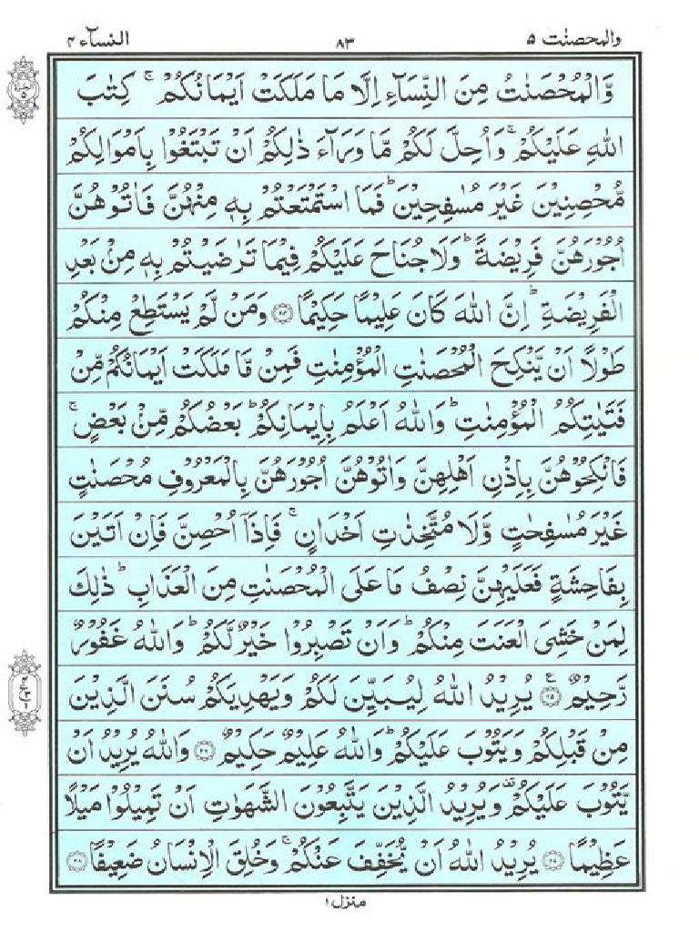 Holy Quran para 5 | PDF