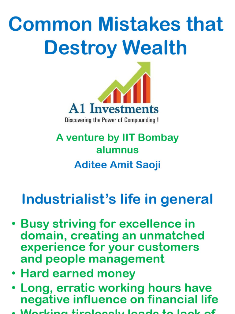 Common Wealth Destruction Mistakes | PDF | Futures Contract | Hedge ...