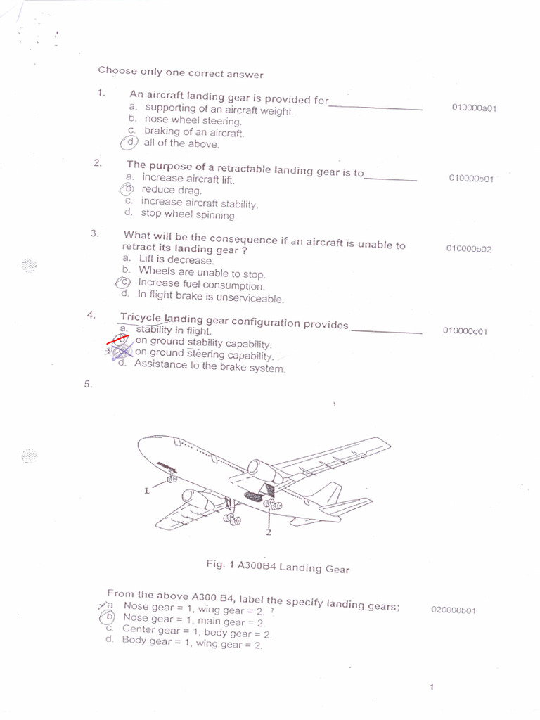 Landing Gear Choice PDF | PDF