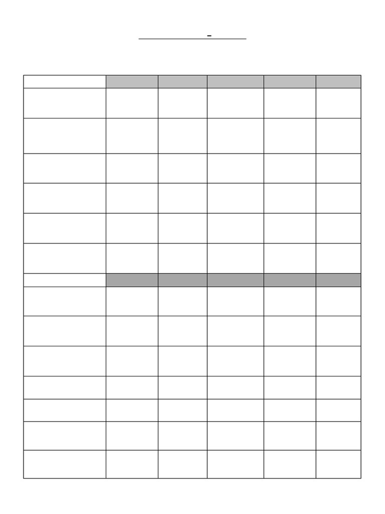 Grade R and Daily Planner and Lesson Template | PDF | Reading ...