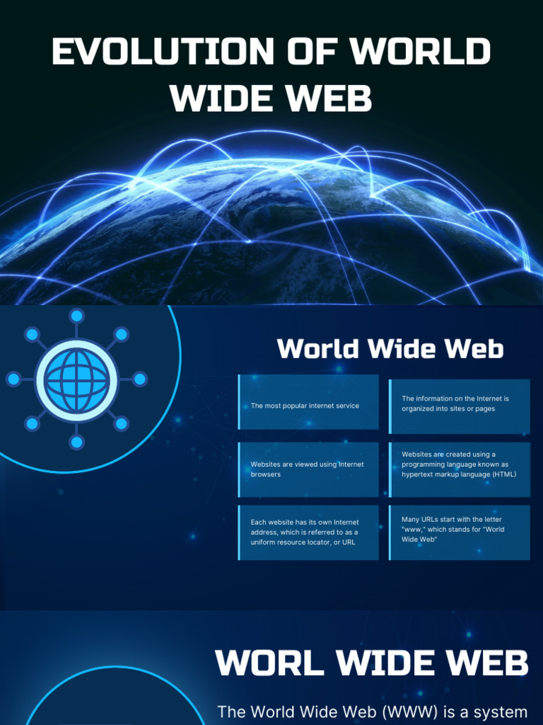 Evolution of the World Wide Web | PDF | World Wide Web | Internet & Web