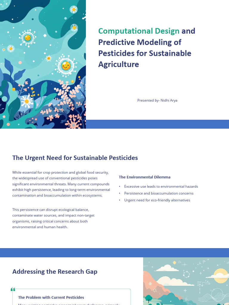 Computational Design and Predictive Modeling of Pesticides For ...
