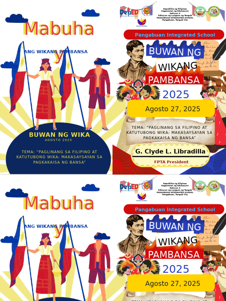 Buwan NG Wika Program 2025 | PDF