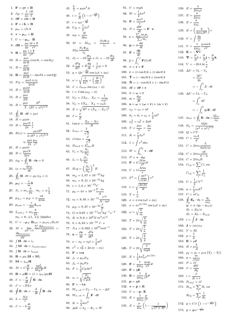 Equa Coes Dafi Sica 1 | PDF