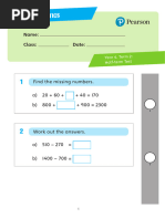 Year 4 - Mathematics Paper 1 - Arithmetic | PDF | Science | Mathematics