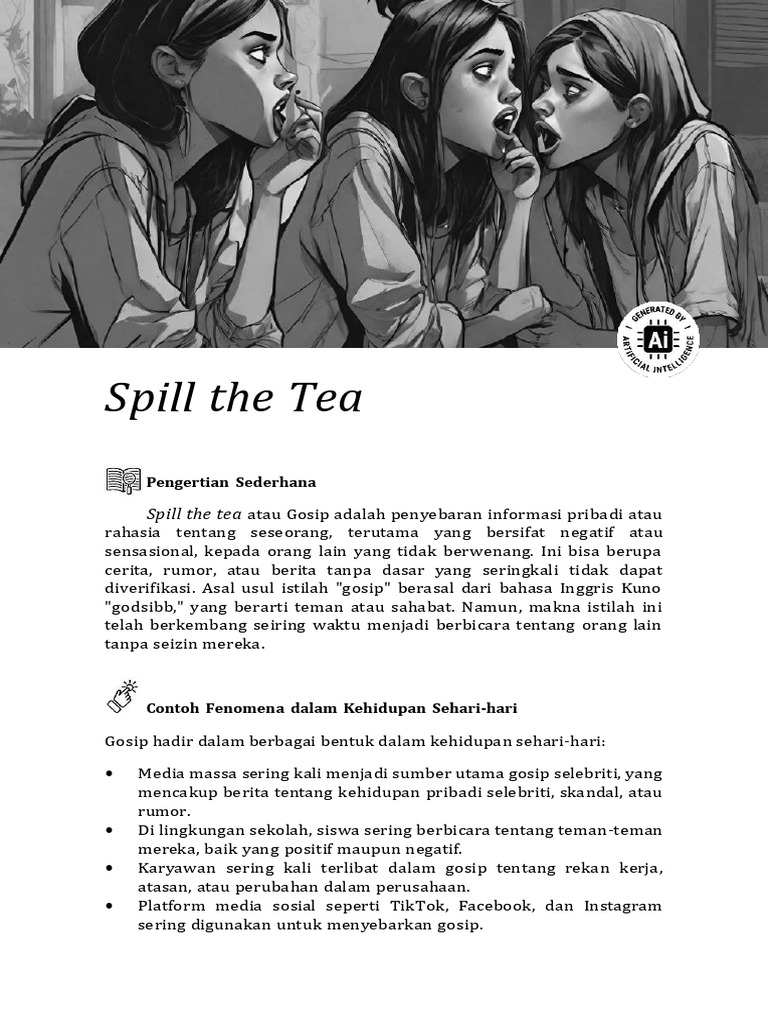Lampiran Materi RPL BK - Spill The Tea | PDF