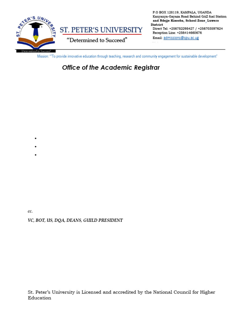 Spu Students Memo Aug-Dec2025 Semester-1 | PDF