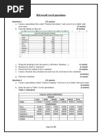 Spreadsheet 2006-2021 Kcse Computer Studies Practical | PDF ...