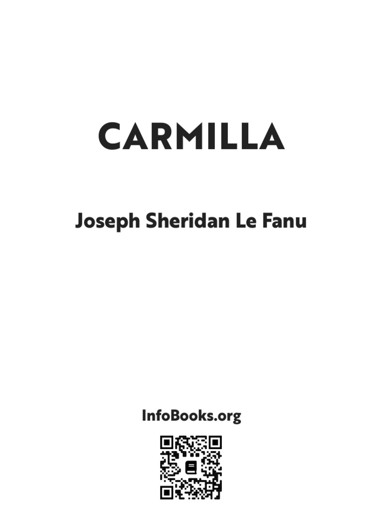 Carmilla, Sheridan Le Fanu | PDF | Carmilla