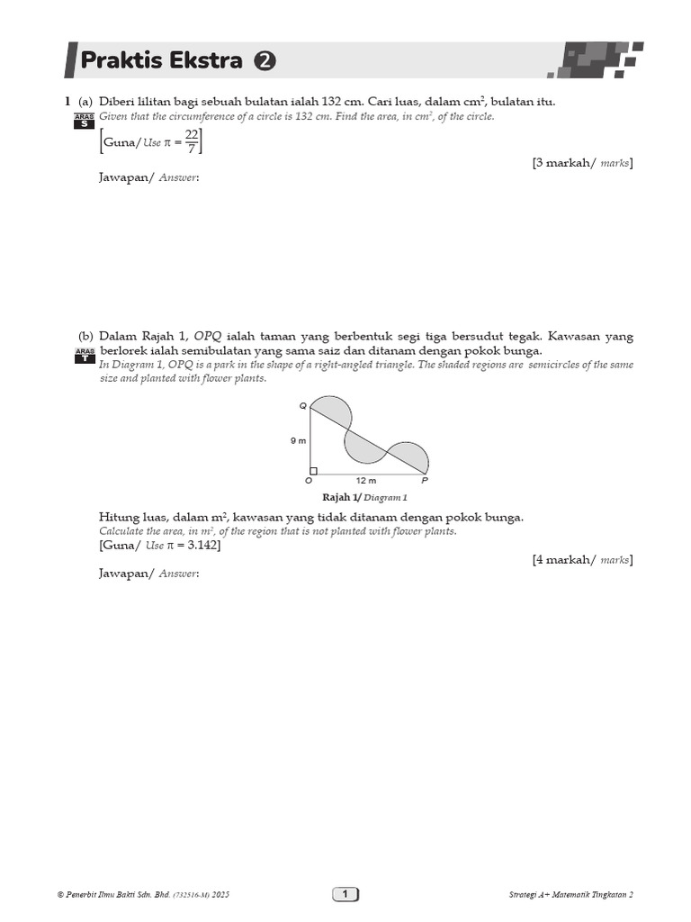 Strategi A+ Mate Ting 2 - Praktis Ekstra 2 | PDF