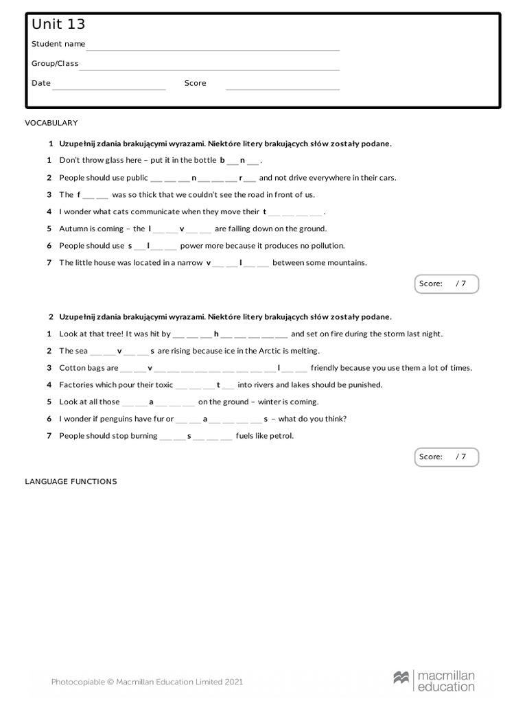 Unit 13 | PDF | Sea | Oceans