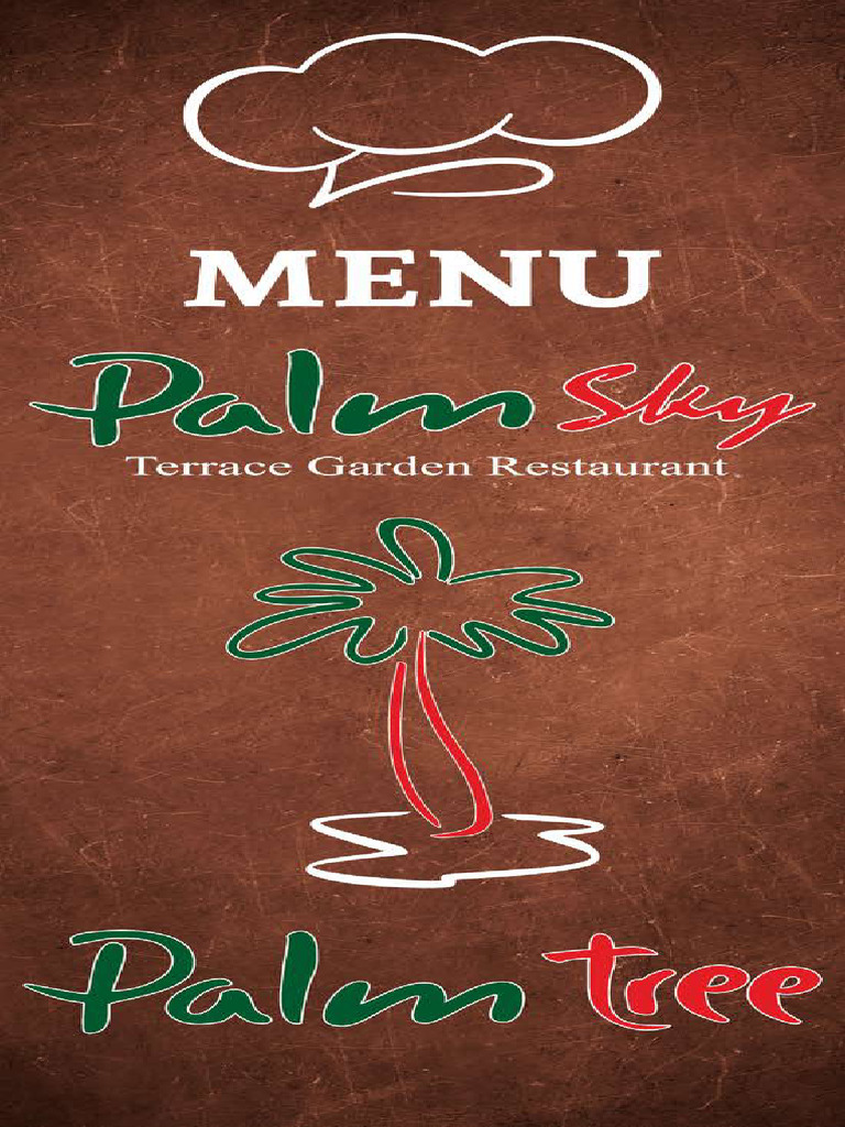 Palm Sky Menu Sep 2023 | PDF