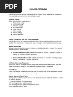 Coal and Petroleum Class 8 Ncert | PDF | Fuels | Petroleum