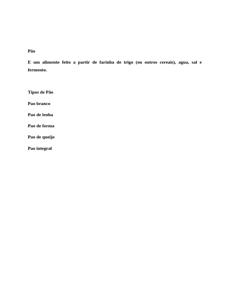 Pão Sussu | PDF