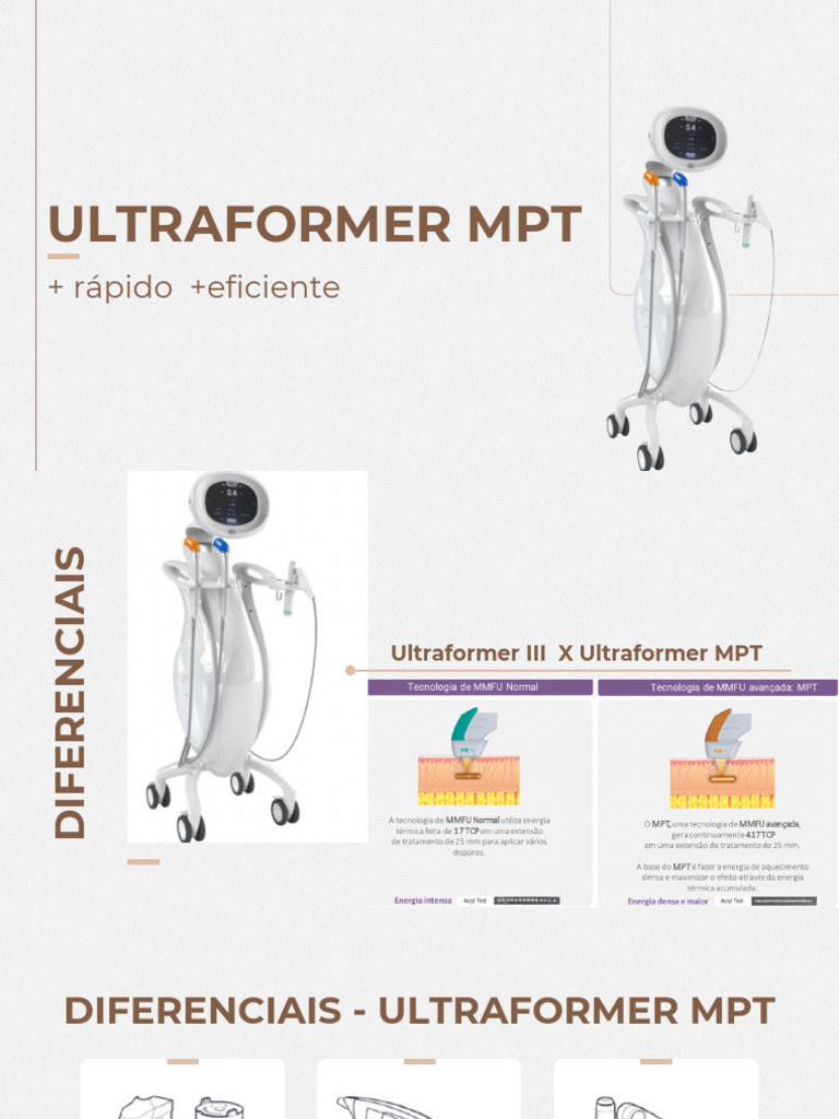 Protocolo Ultraformer MPT: Benefícios e Uso | PDF