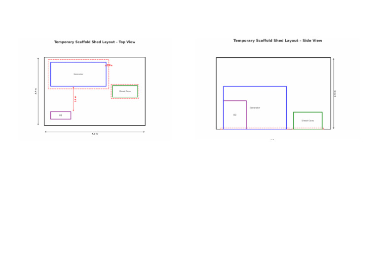 Scaffold Shed Layout and Equipment Placement | PDF