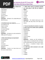 Ms-Cit Mock Test 2025 | PDF