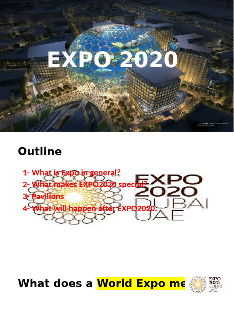 Chapter 12 Expo With Info About COP28 | PDF | Sustainability | World's Fair