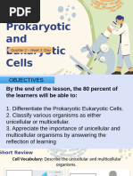 Prokaryotic Vs Eukaryotic Lesson With Worksheets | PDF | Cell (Biology ...