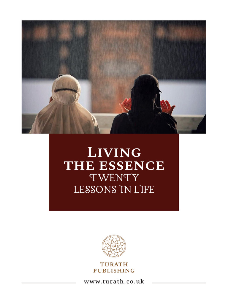 Living The Essence - Twenty Lessons in Life | PDF